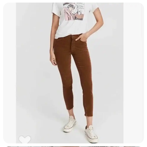MOTHER | Pants & Jumpsuits | Mother High Waisted Looker Ankle Chew In ...